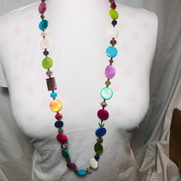 Erica Lyons | Jewelry | Erica Lyons Colorful Necklace | Poshmark